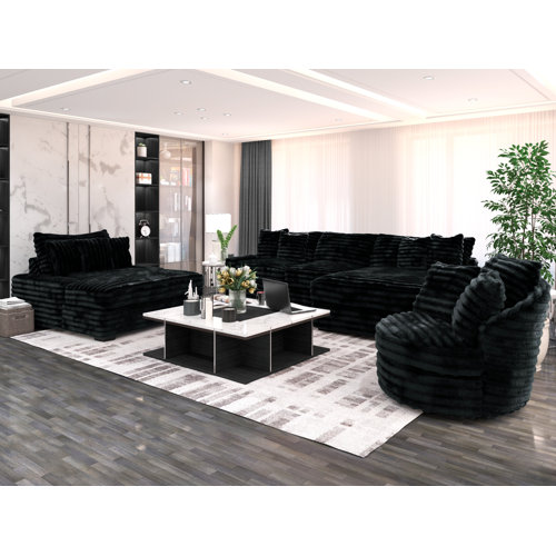 Wade Logan® Gus Wade Logan Configurable Living Room Set & Reviews | Wayfair